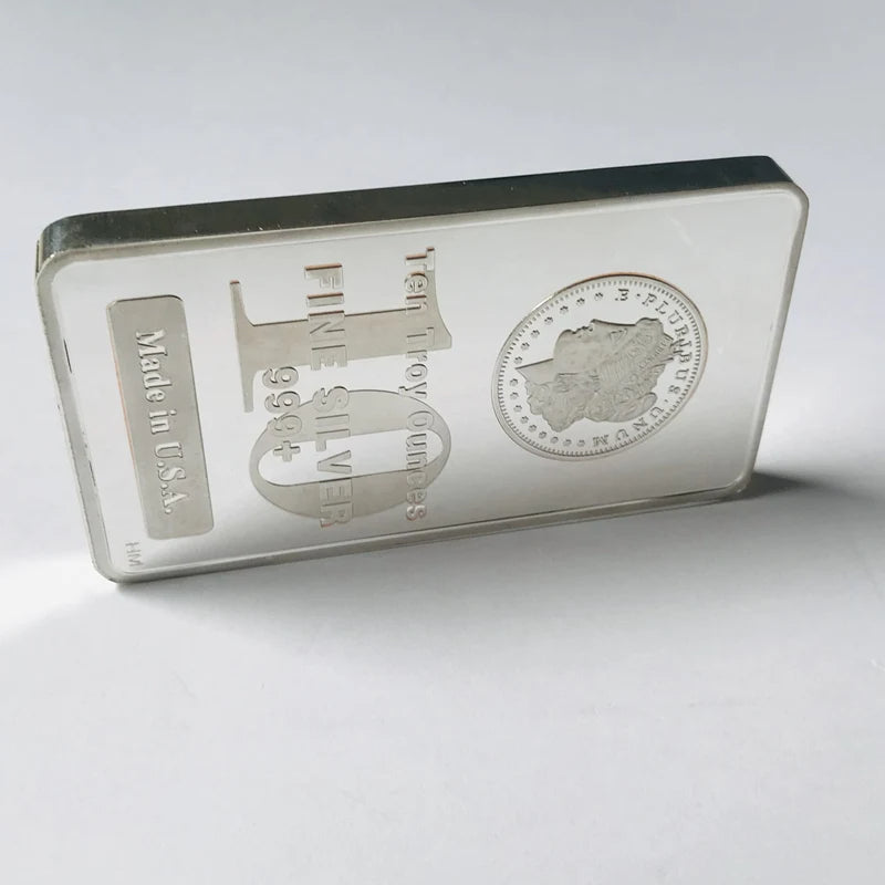 USA Badge Silver Bar ( 10 Troy Ounce ) – Arkjunction Official