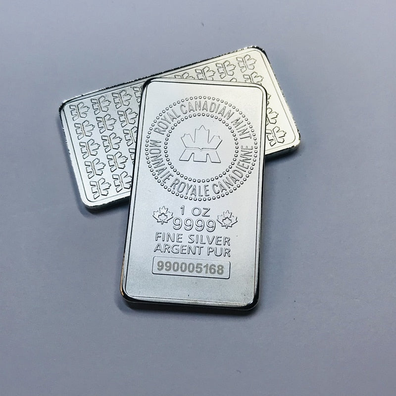Canadian Silver Bar ( 1 Troy Ounce ) – Arkjunction Official