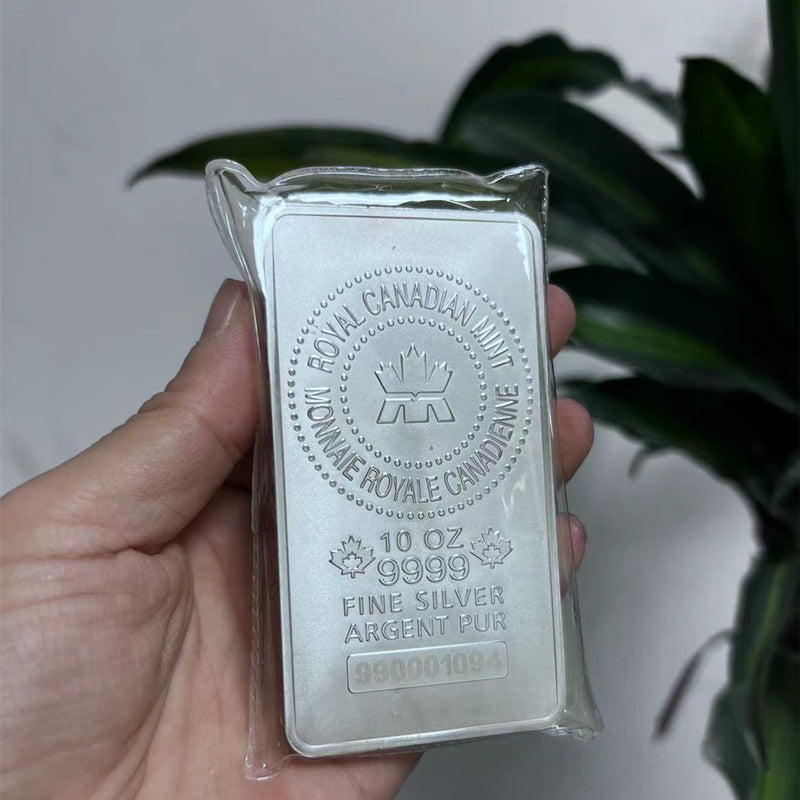 Canadian Silver Bar ( 10 Troy Ounce ) – Arkjunction Official